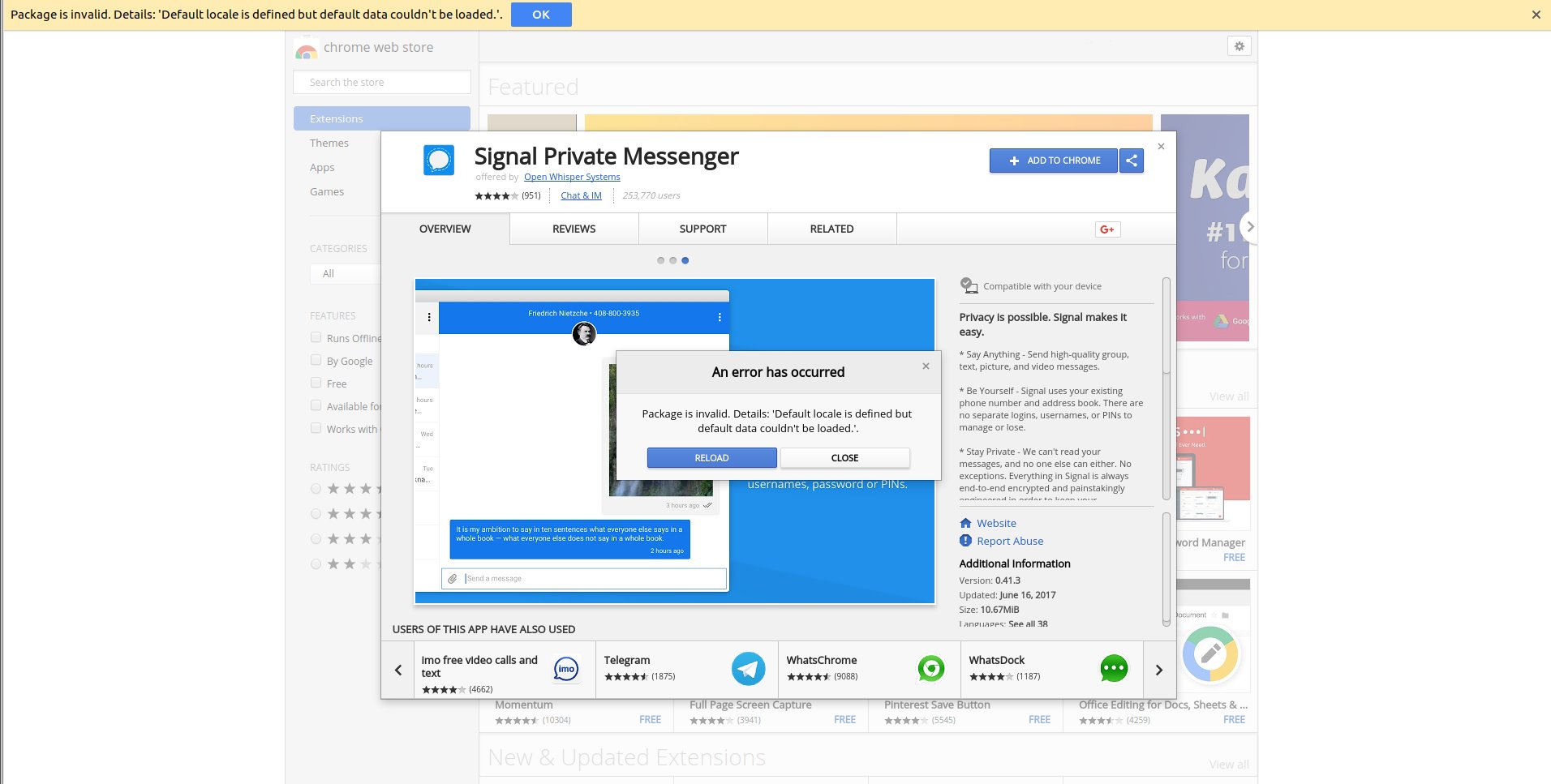 Can't install Signal Desktop - locale error · Issue #1331 · signalapp/Signal-Desktop · GitHub