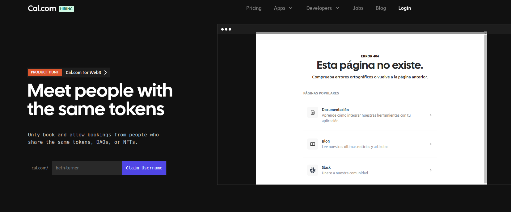 cal.com/web3 shows a not found page · Issue #2318 · calcom/cal.com · GitHub