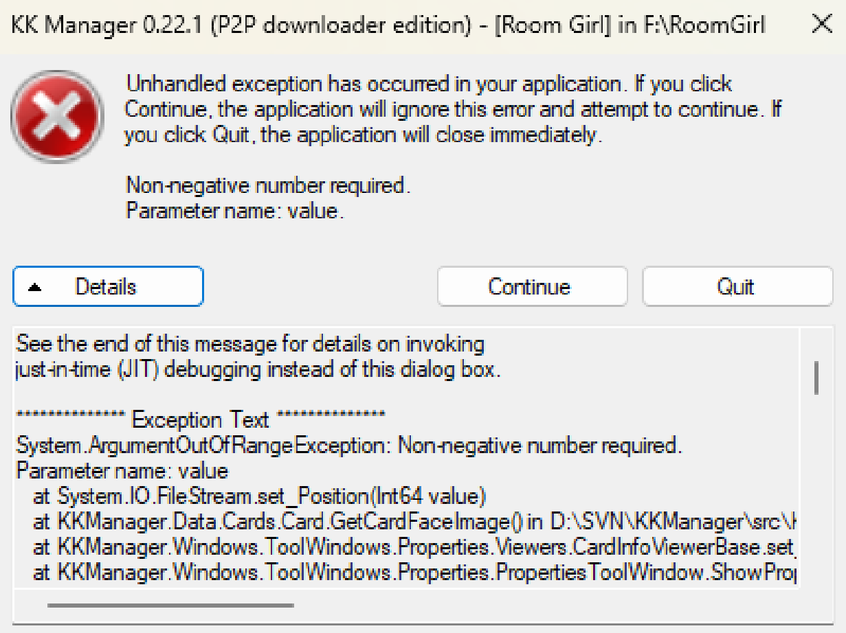 RG male card preview crashes · Issue #133 · IllusionMods/KKManager · GitHub
