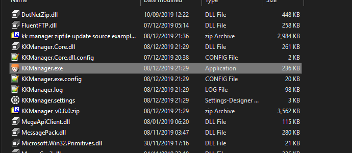 Where is kkmanager.exe · Issue #7 · IllusionMods/KKManager · GitHub
