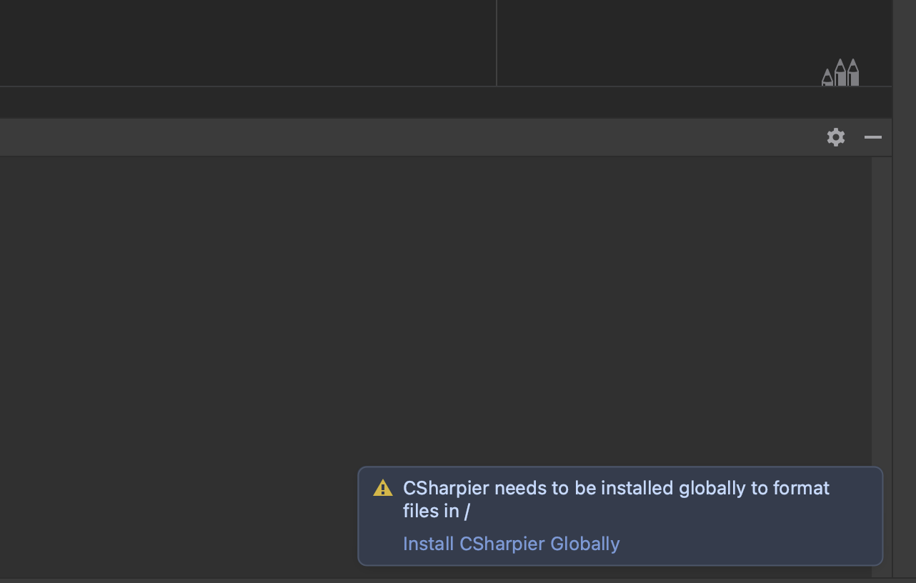 CSharpier keeps asking to be installed even though it already is · Issue #716 · belav/csharpier ...