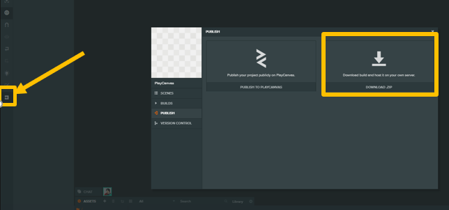 PlayCanvas Editorで作成したプロジェクトをローカルで動かす #JavaScript - Qiita