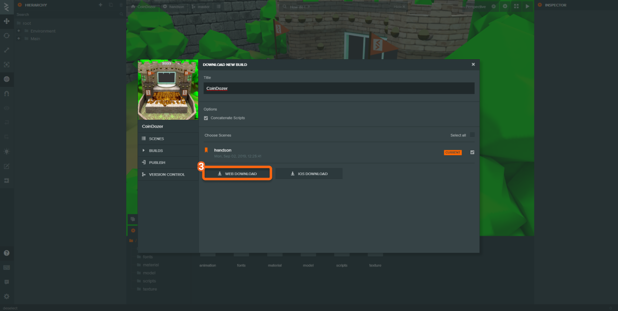 PlayCanvas Editorで作成したプロジェクトをローカルで動かす #JavaScript - Qiita