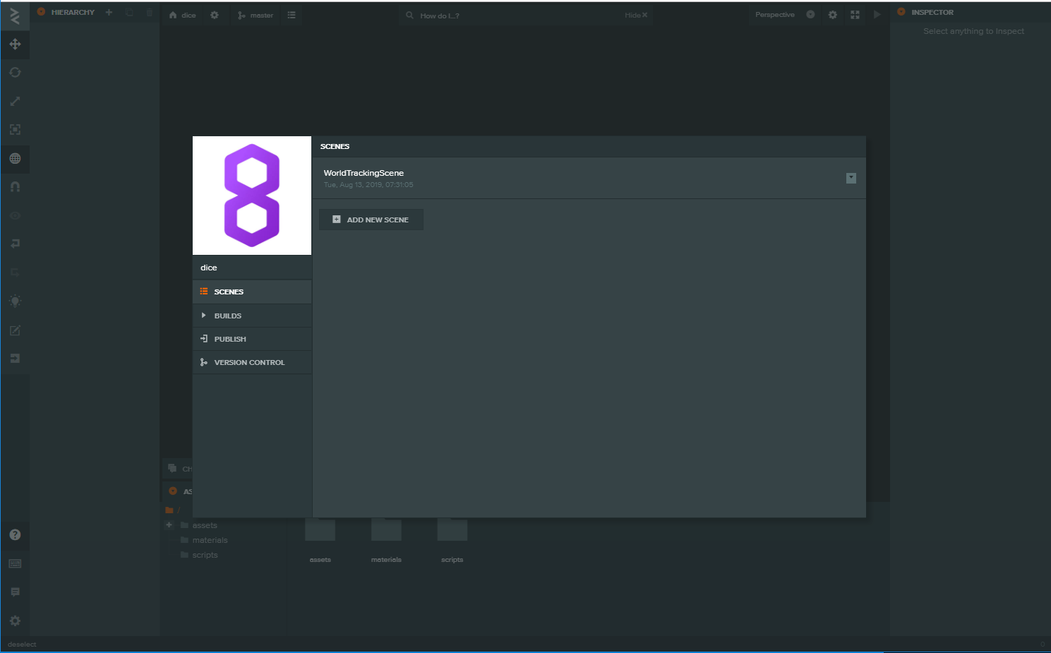 ARでサイコロを投げるまで ～Blenderを使って3Dモデルの作成~JavaScriptでサイコロを動かす～[PlayCanvas / 8th Wall] #8thWall - Qiita