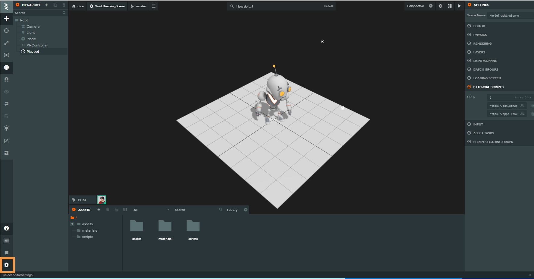 ARでサイコロを投げるまで ～Blenderを使って3Dモデルの作成~JavaScriptでサイコロを動かす～[PlayCanvas / 8th Wall] #8thWall - Qiita