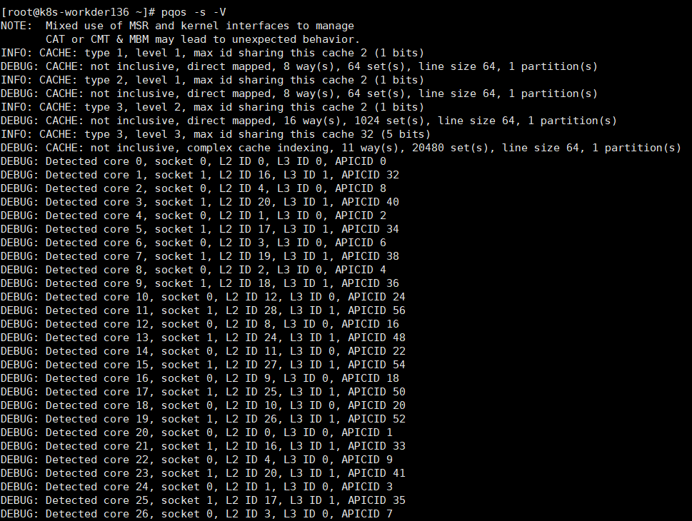 pqos -IMonitoring start error on core(s) 0, status 2 · Issue #123 · intel/intel-cmt-cat · GitHub