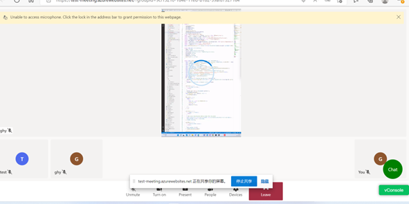 stream-media-loading-spinner always shows when someone sharing the screen. · Issue #2186 · Azure ...
