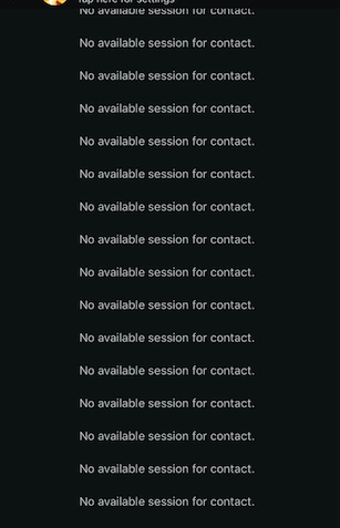 "Message encrypted for non-existing session" after failed sync of a stale desktop client · Issue ...