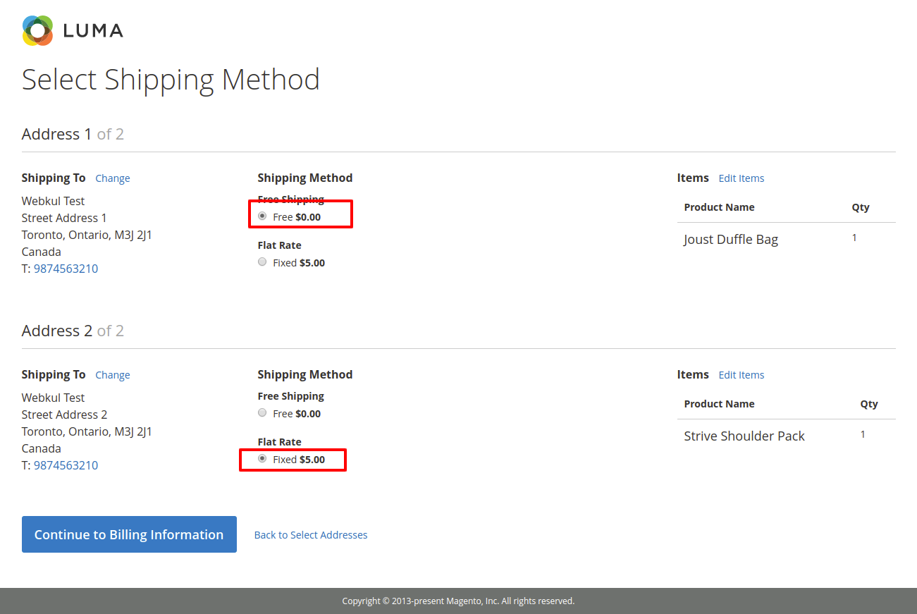 Wrong shipping amount calculation when checkout with multiple address is used. · Issue #24938 ...
