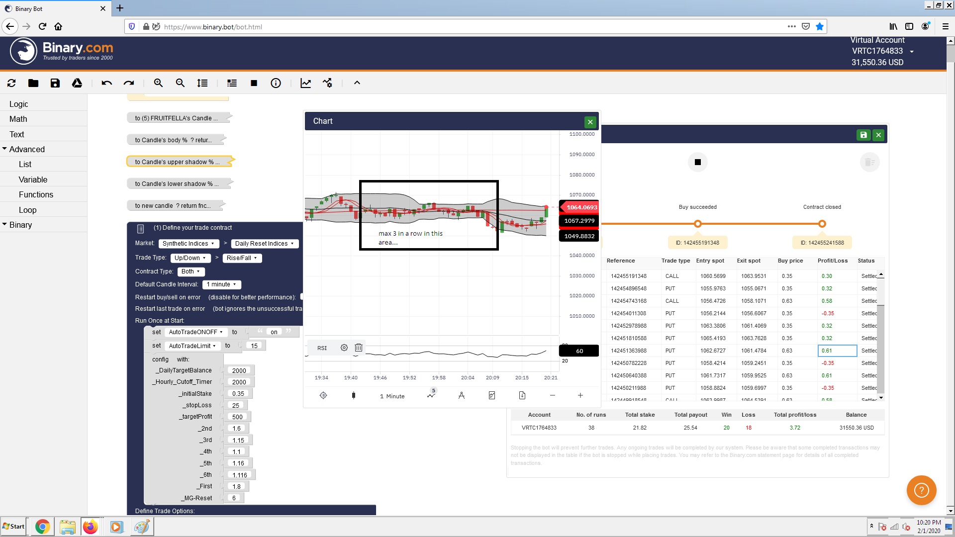 Filter for bad market(choppy ranges) · Issue #2396 · binary-com/binary-bot · GitHub