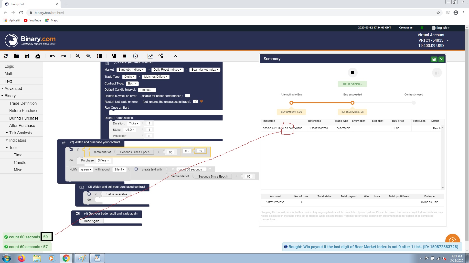 saidforex26 How to trade open on specific time · Issue #2540 · binary-com/binary-bot · GitHub