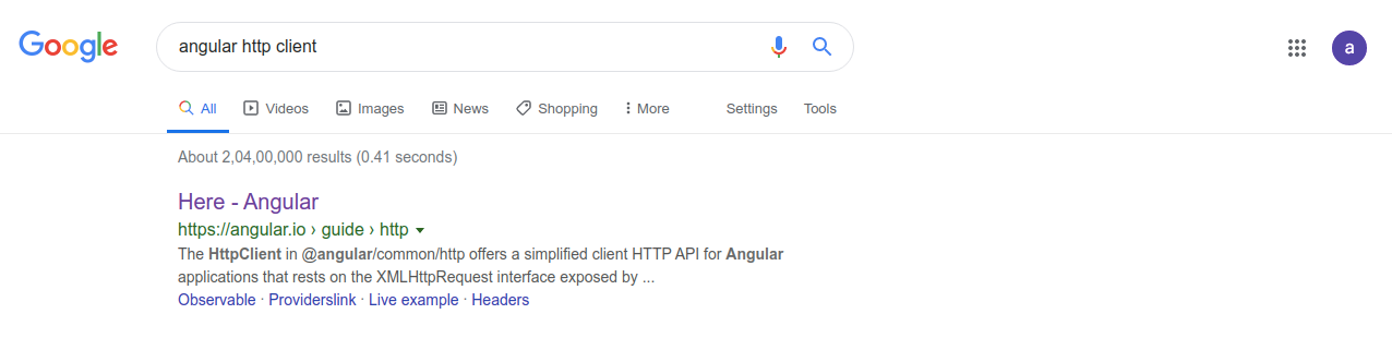 On angular http client search title is wrong in results · Issue #33858 · angular/angular · GitHub