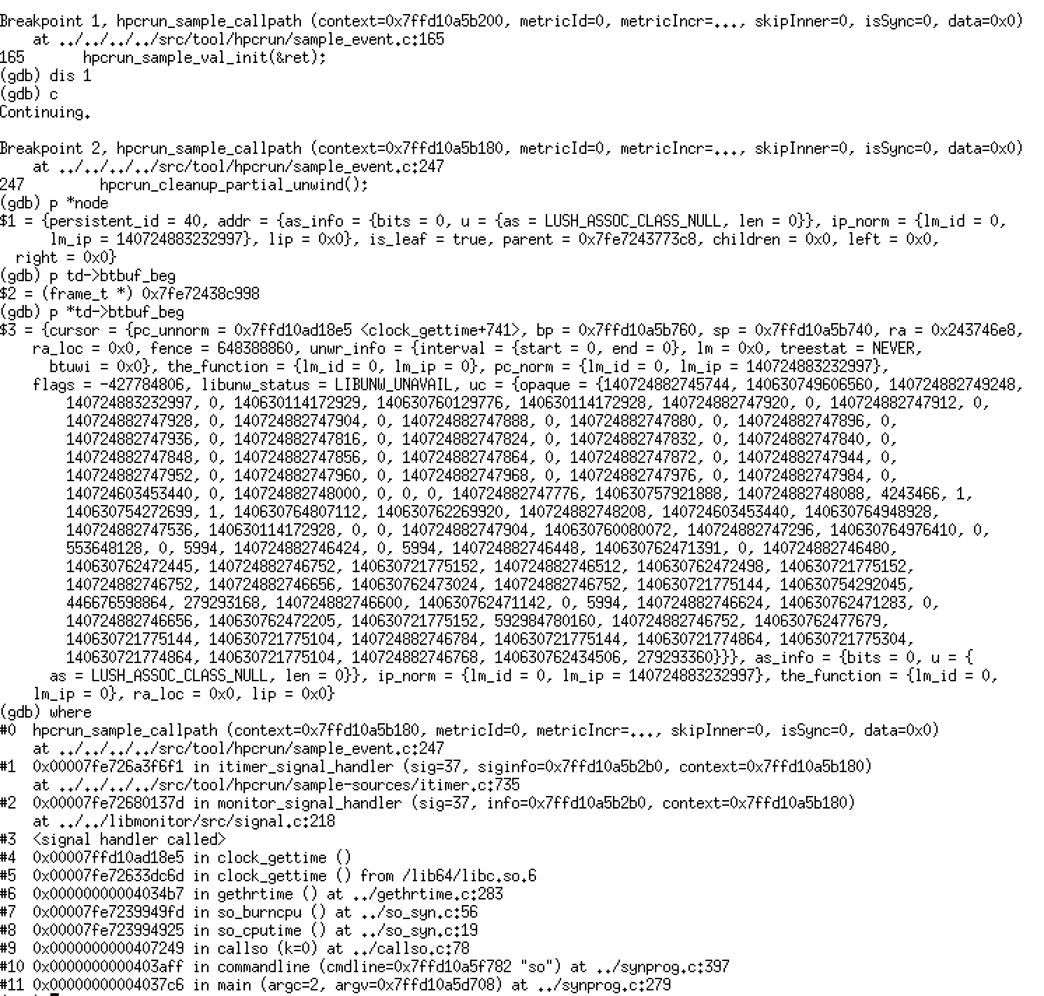 Need To Handle Samples In Vdso · Issue 121 · Hpctoolkit Hpctoolkit · Github