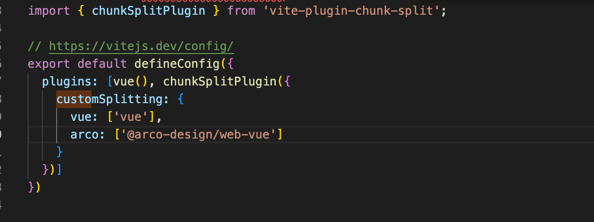 在Vite3中，通过写依赖包名字拆包失效 · Issue #4 · sanyuan0704/vite-plugin-chunk-split · GitHub