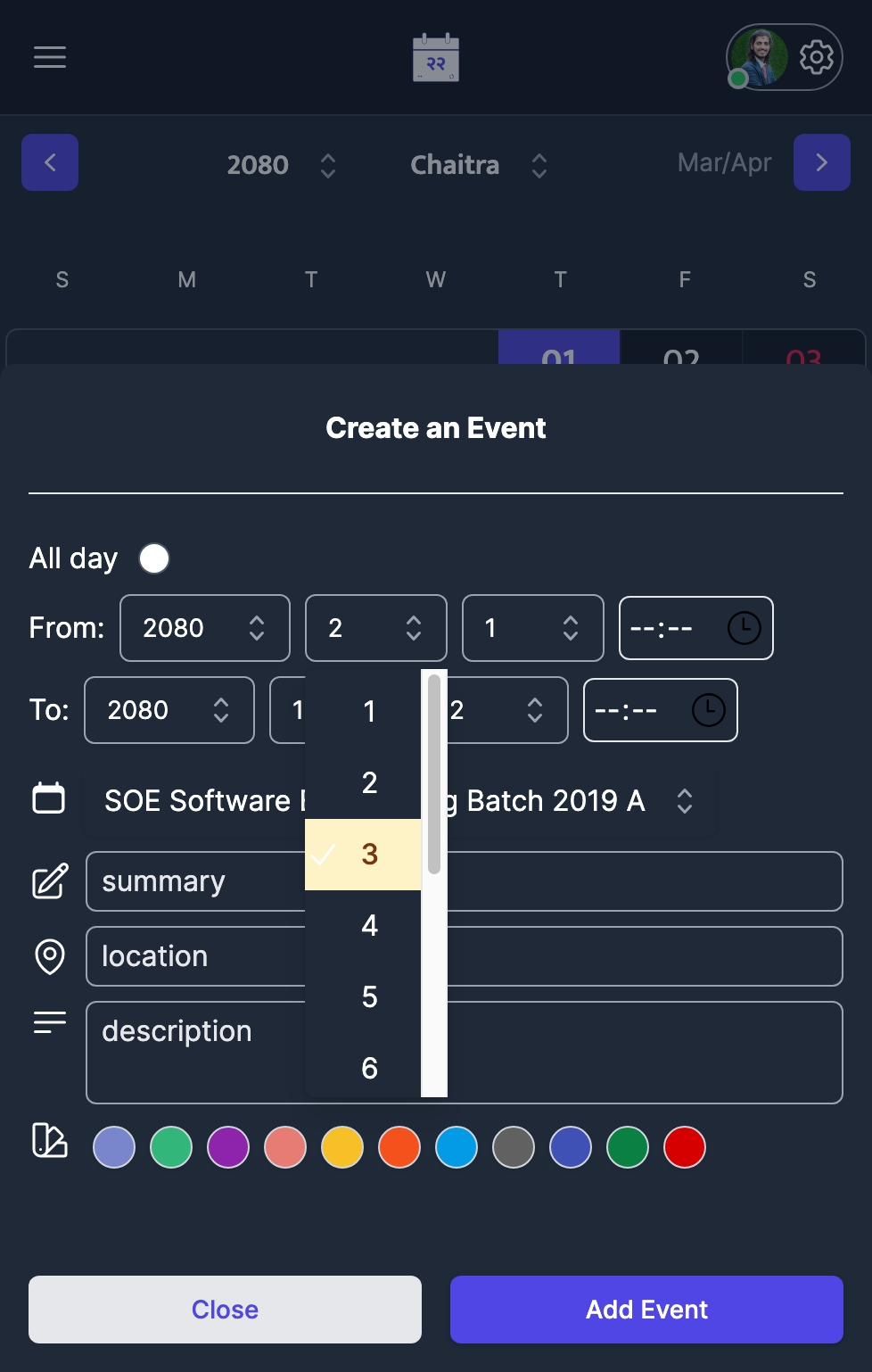 Date Picker Shows Incorrect Value · Issue #44 · PoskOfficial/Nepali-calendar-web · GitHub