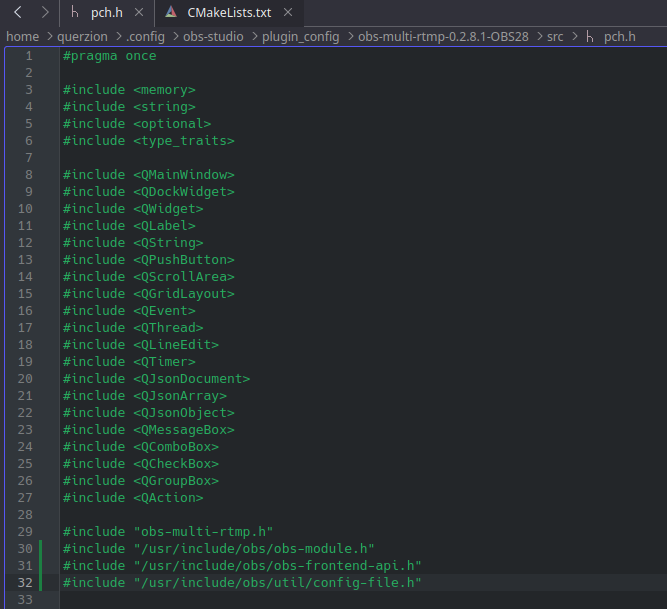 [SOLVED] Unable to compile Obs-Multi-Rtmp (0.2.8) LINUX · Issue #219 · sorayuki/obs-multi-rtmp ...