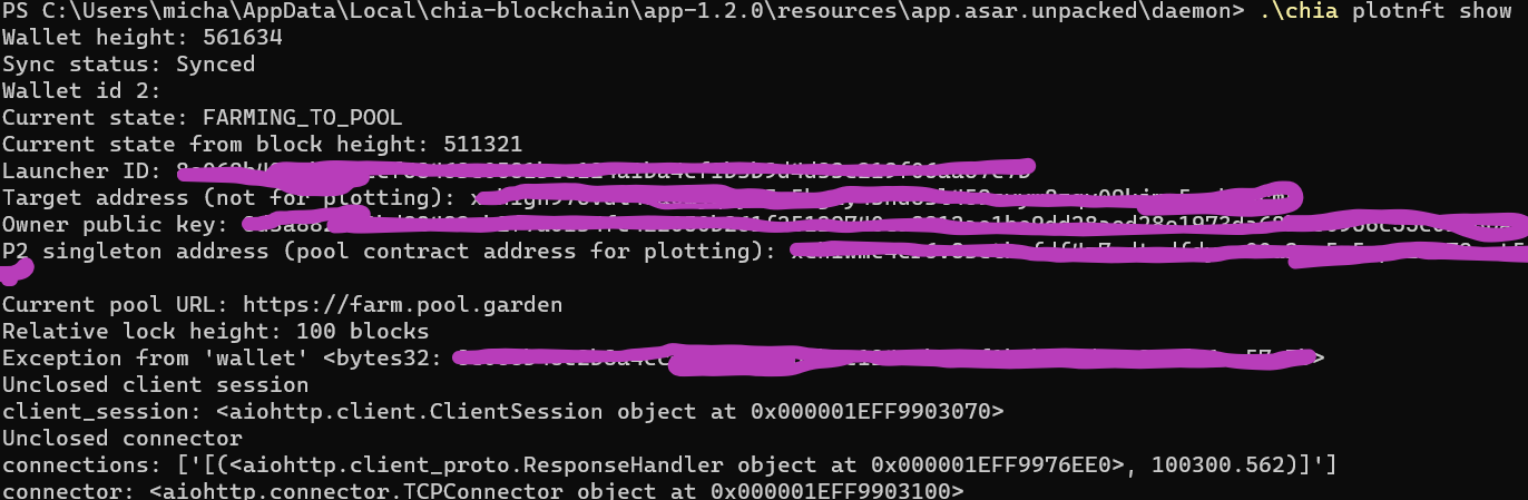 [BUG] Plots, Farm,and Pool Feature wont update or load after update on windows · Issue #7391 ...