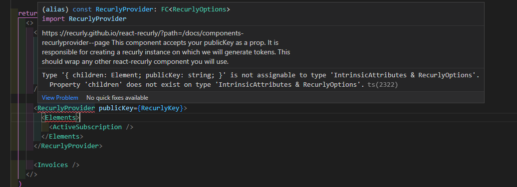 React 18 · Issue #175 · recurly/react-recurly · GitHub