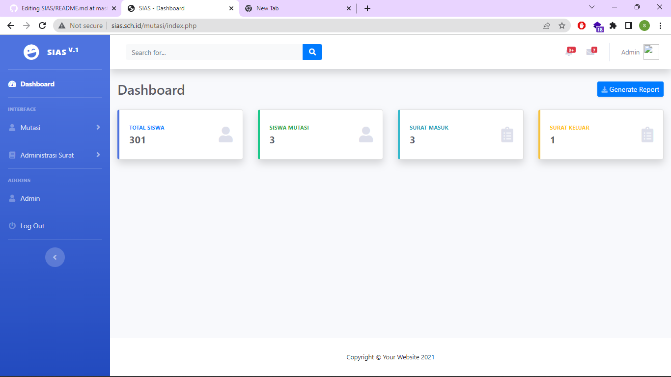 GitHub - IrfanJputra/SIAS