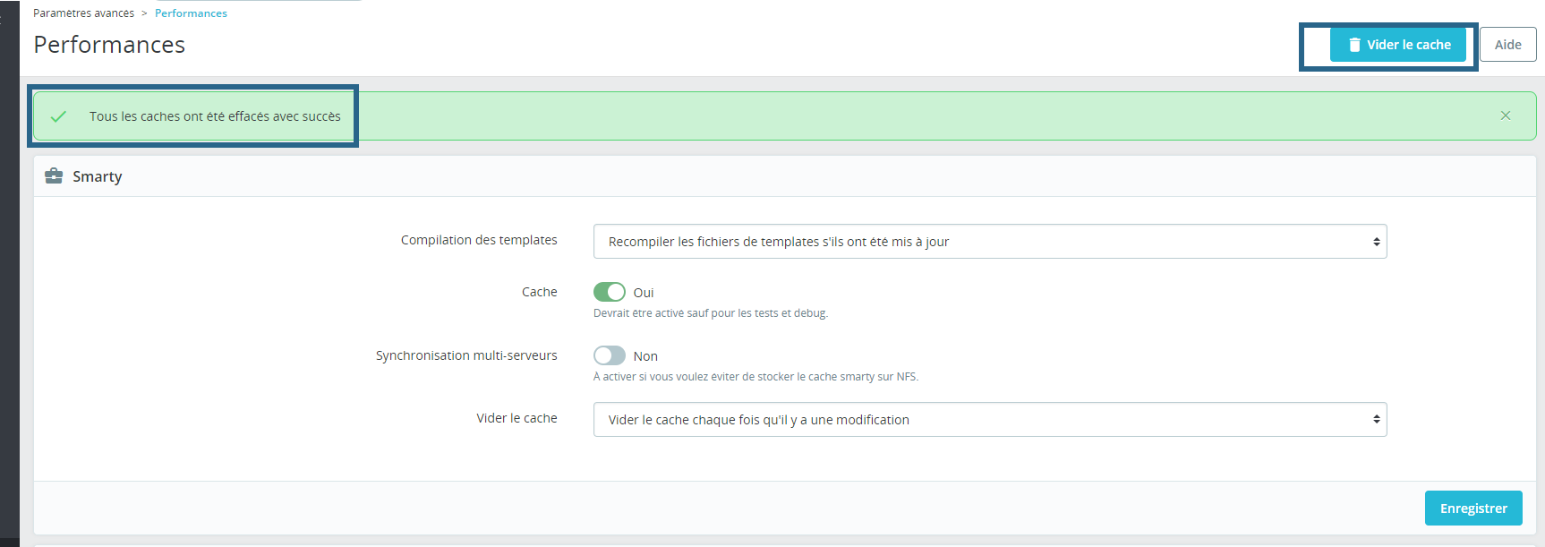 Prestashop 8.0.3 fresh install - Error 500 when trying to clear cache in Back Office · Issue ...