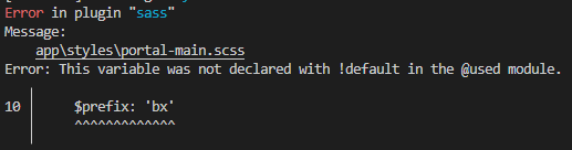 [Bug]: Carbon styles are broken (prefix cds vs bx) · Issue #11176 · carbon-design-system/carbon ...