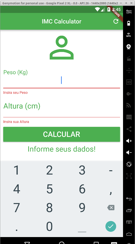 GitHub - medeirosleandro/imcCalculatorDart: IMC Calculator
