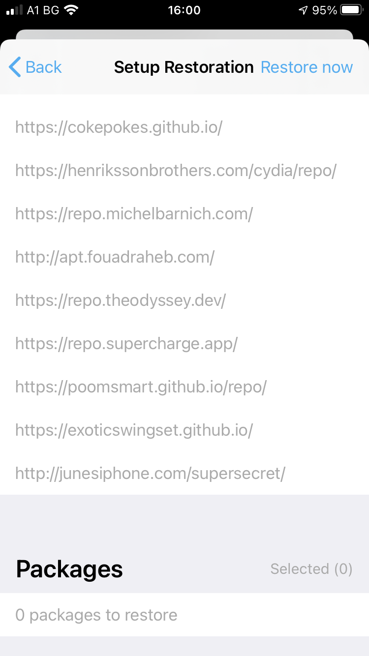 [BUG]Installer backups only backup repos, not packages · Issue #148 · AppTapp/Installer-Issues ...