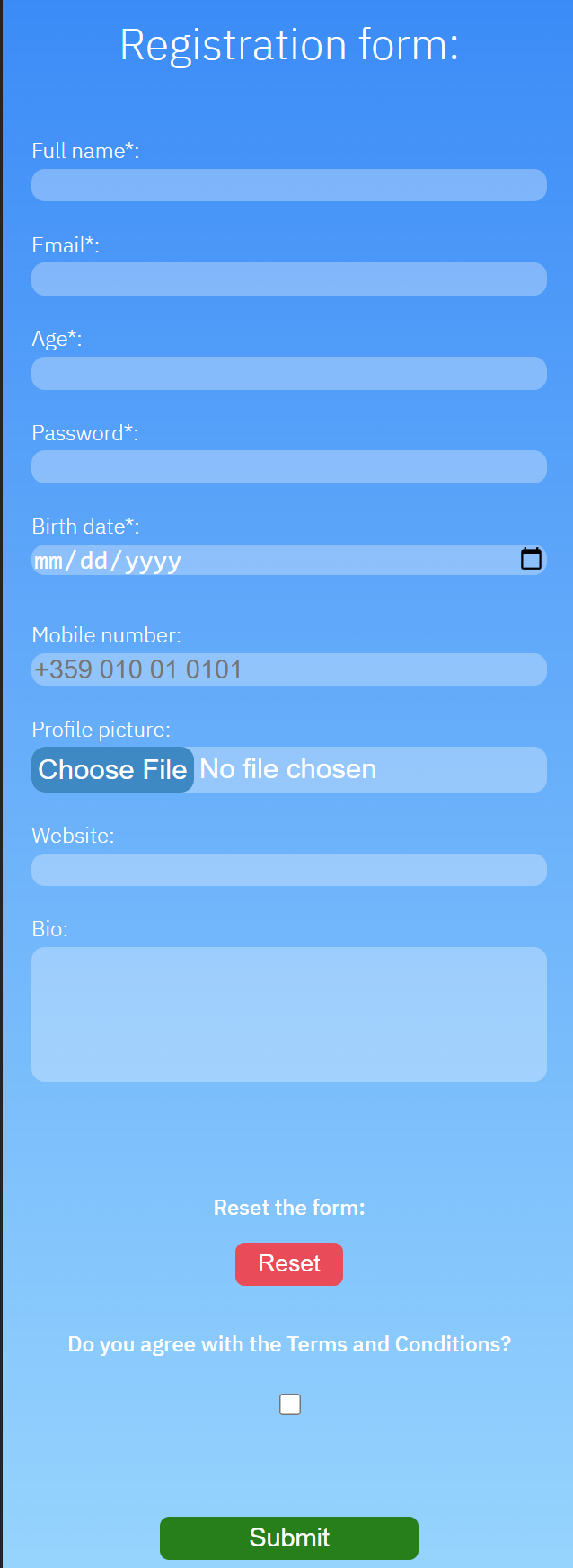 GitHub - mickewasowski/nexgen-input-validation