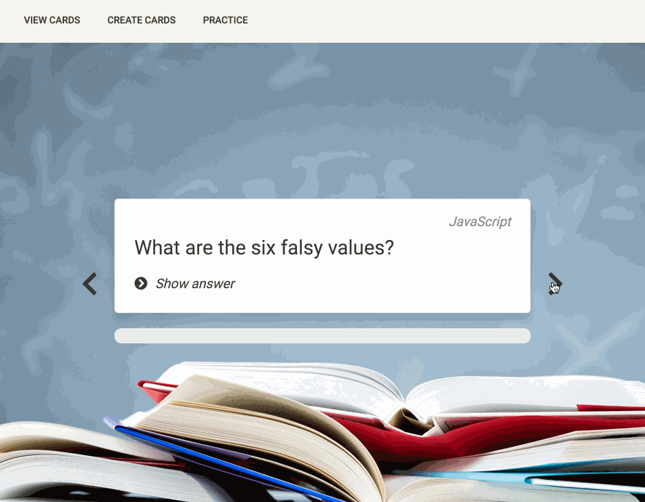 GitHub - jjnotjayjay/MERN-flash-cards: A full-stack React.js flash card app with an Express ...