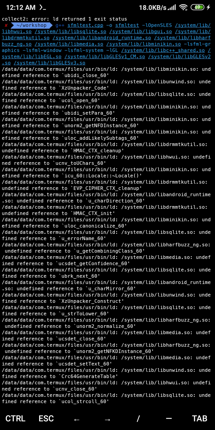 SFML Package request · Issue #10156 · termux/termux-packages · GitHub