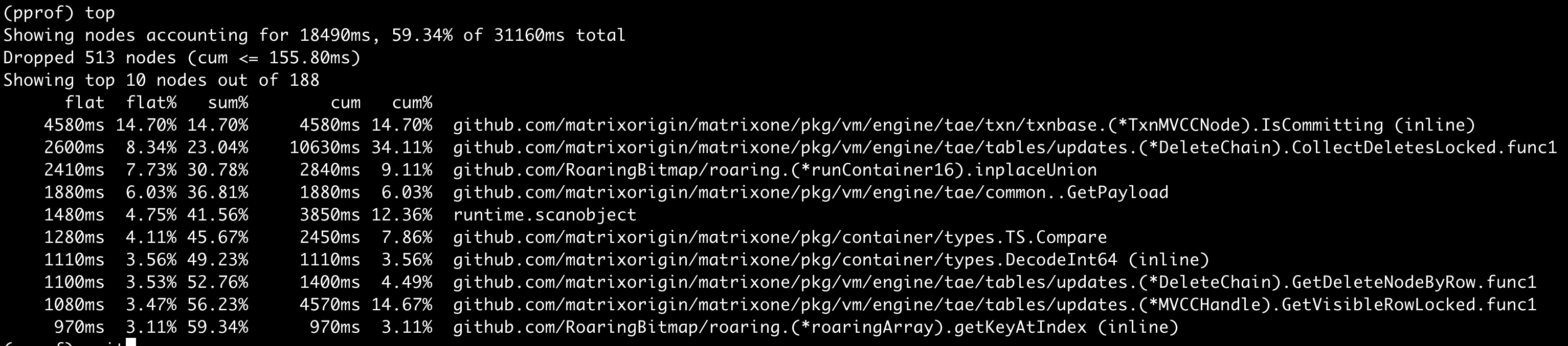 [Bug]: the perf is much lower than mysql for batch insert of tpcc data · Issue #5530 ...