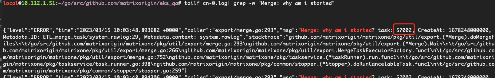 [Bug]: trace/log's merge cron_task cost 6 GB Memory · Issue #8354 · matrixorigin/matrixone · GitHub