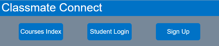 GitHub - bgreenb11/ClassmateConnect