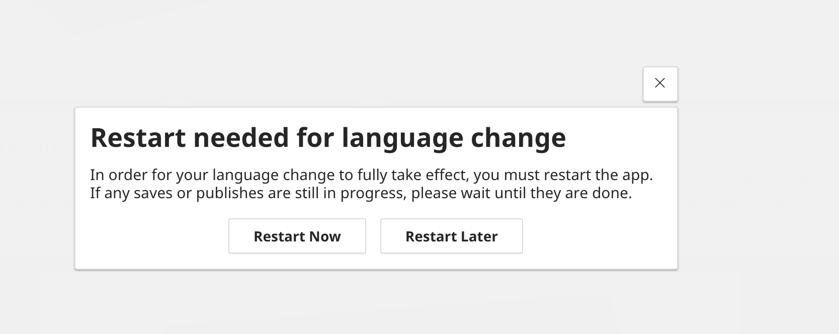 Improve unsaved changes modal · Issue #1501 · OpenBazaar/openbazaar-desktop · GitHub