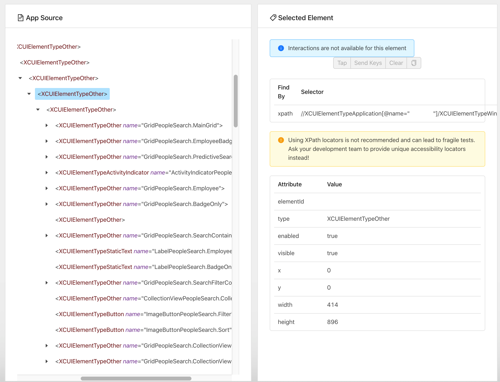 Appium 1171 Doesnt Display All The Elements · Issue 14467 · Appiumappium · Github