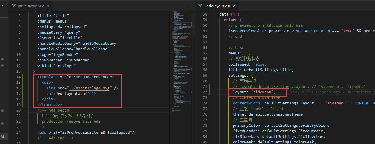 pro-layout组件里，layout='topmenu'的时候，menuHeaderRender会失效 · Issue #962 · vueComponent/ant-design-vue ...