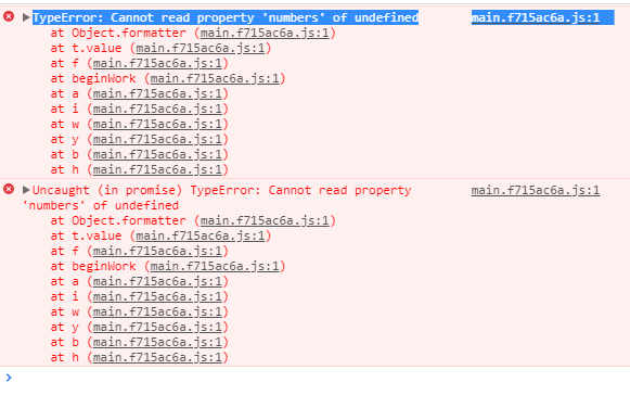[Bounty] Tronscan V2 - REPRESENTATIVES - Firefox - main.f715ac6a.js:1 TypeError: Cannot read ...