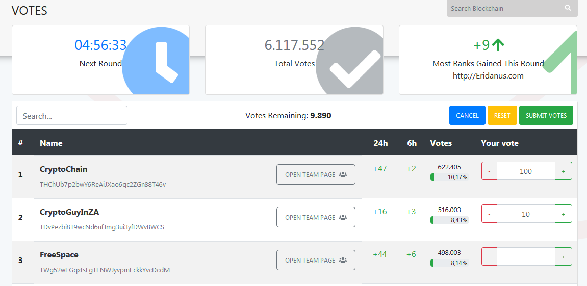 [Bounty] Tronscan V2 - Voting Cancel Bug · Issue #97 · tronscan/tronscan-frontend · GitHub