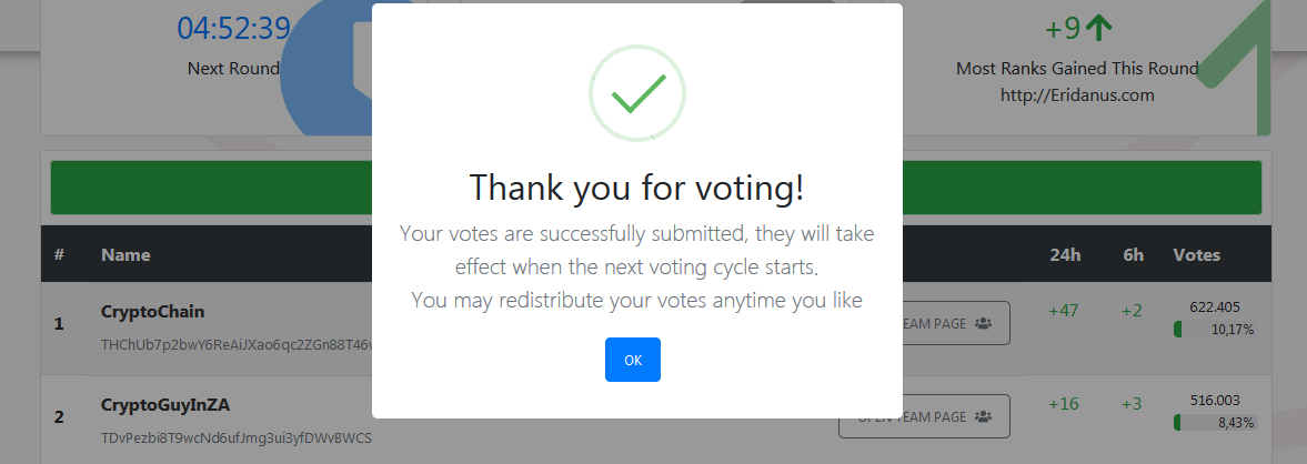 [Bounty] Tronscan V2 - Voting Cancel Bug · Issue #97 · tronscan/tronscan-frontend · GitHub