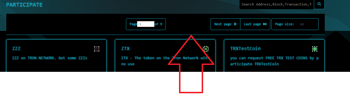 [Improvement] Tronscan V2 - Token - PARTICIPATE - Tablenavigation Div missing border style ...