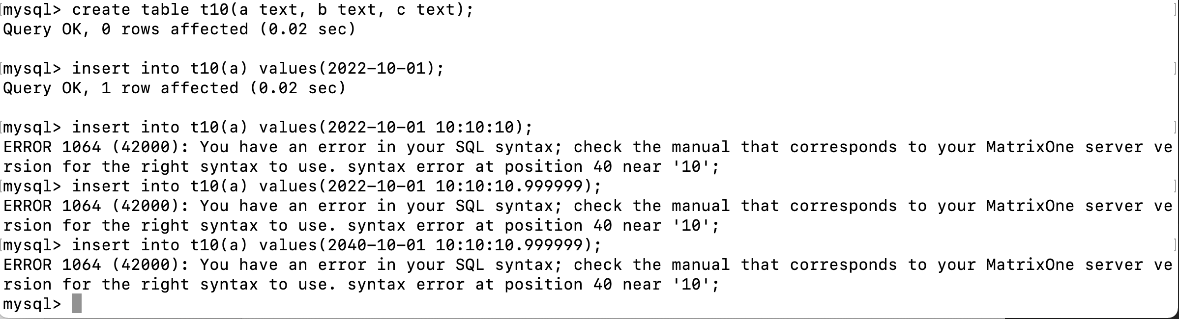 [Bug]: Description Implicitly converting datetime type and timestamp ...