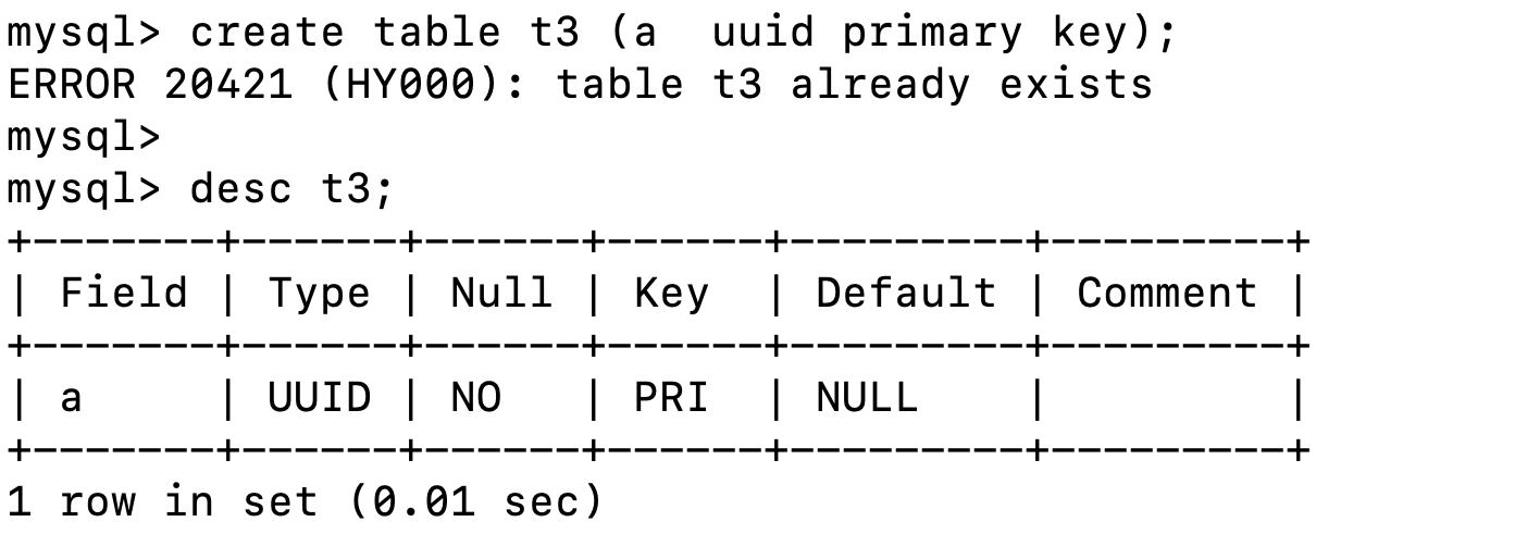 Bug Uuid Primary Key Columns Not Null · Issue 5202 · Matrixoriginmatrixone · Github 
