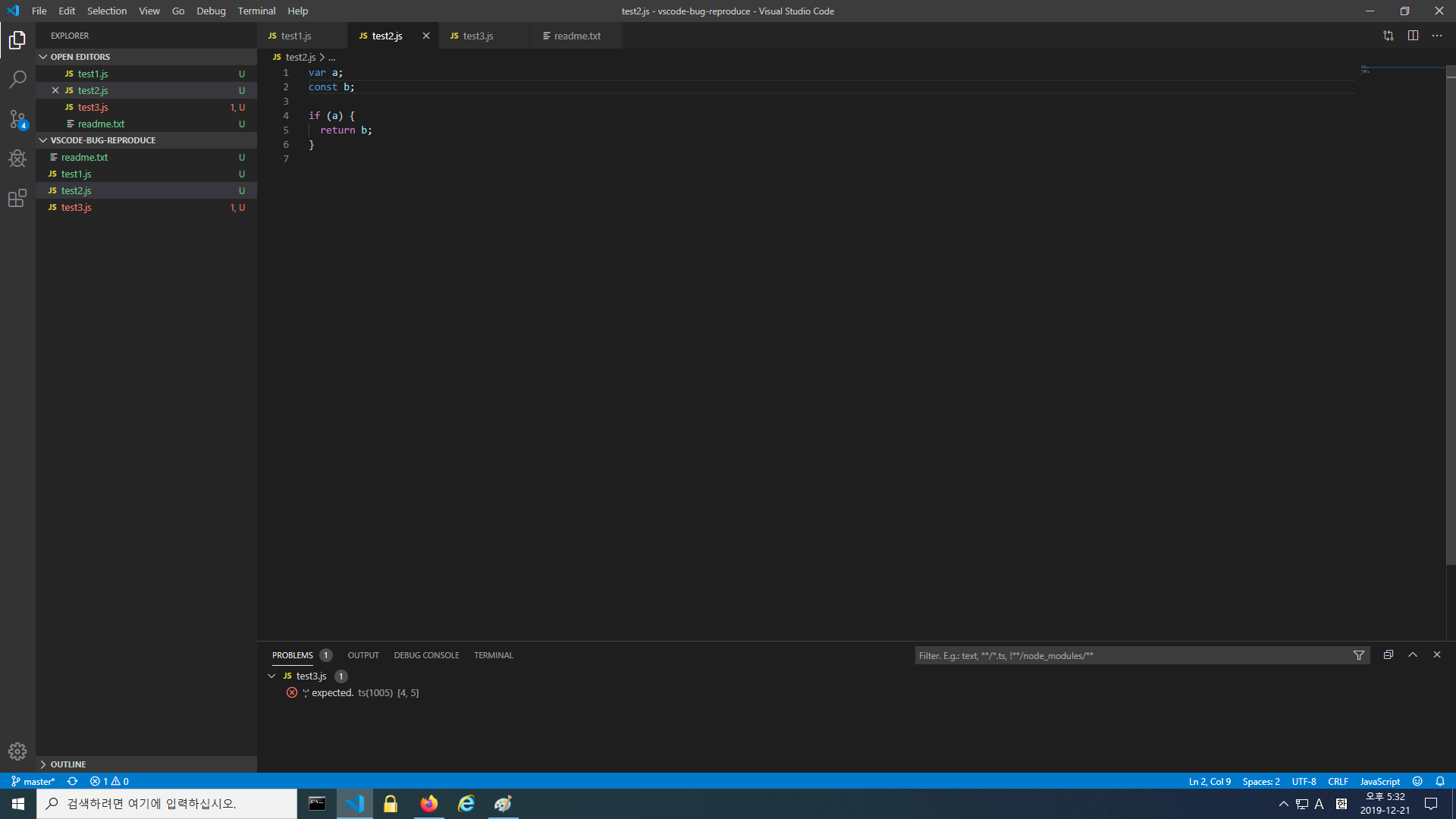 Problem Pane Dont Show Problems · Issue 87210 · Microsoftvscode · Github