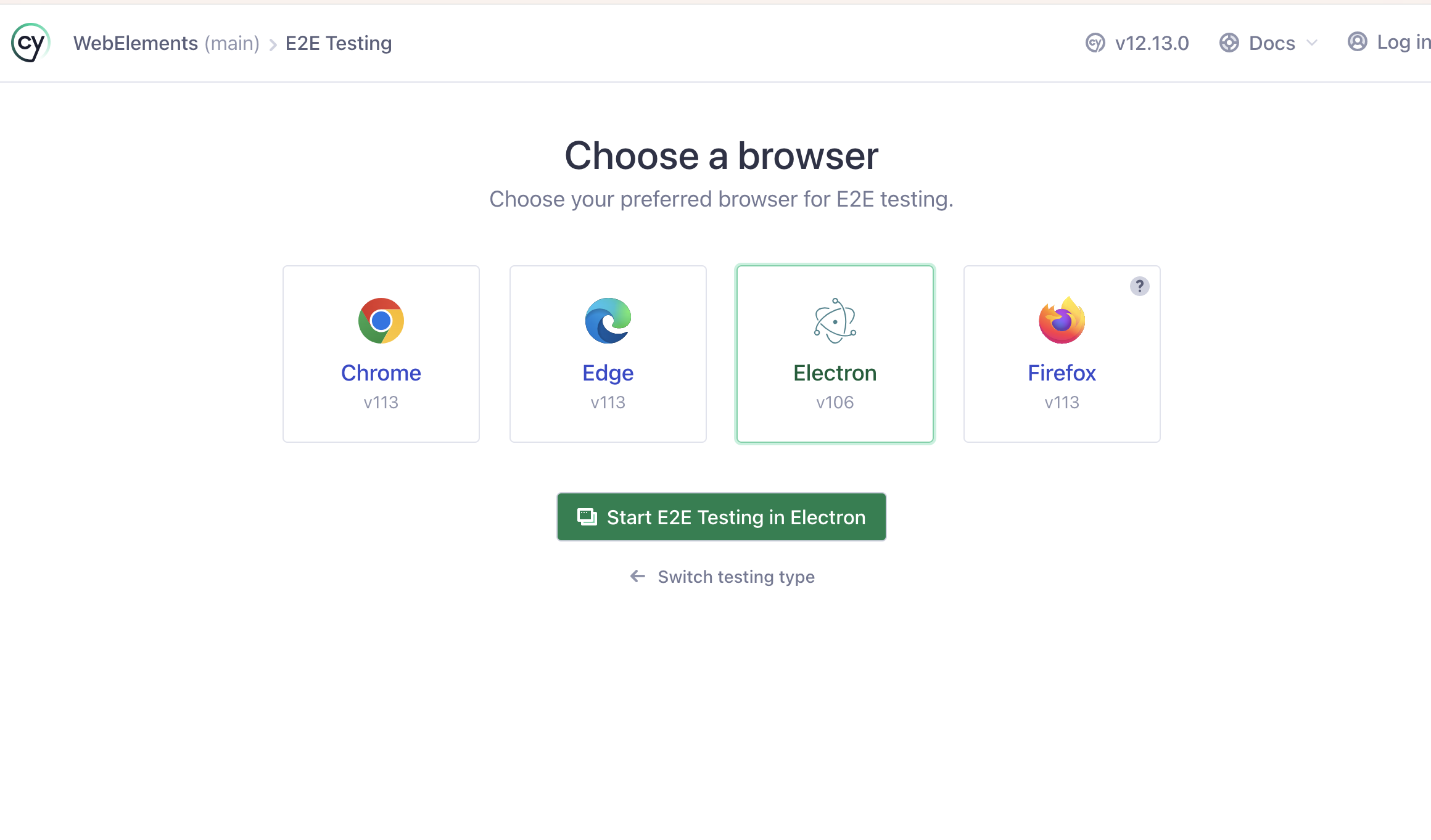 GitHub - camhost01/Cypress_WebElements