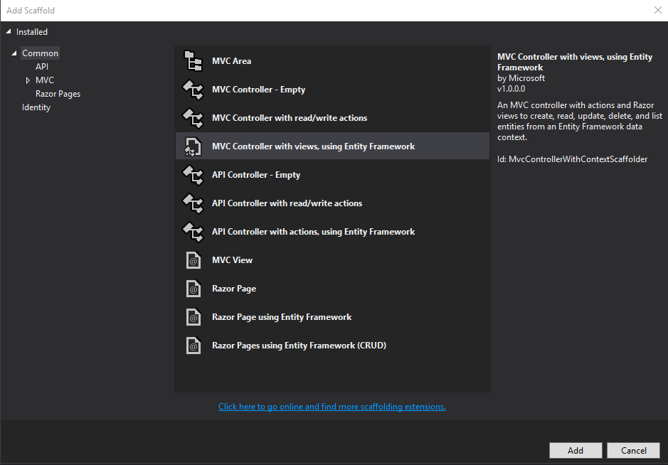 Possible bug with documentation/VS2019 preview · Issue #13188 · dotnet/AspNetCore.Docs · GitHub