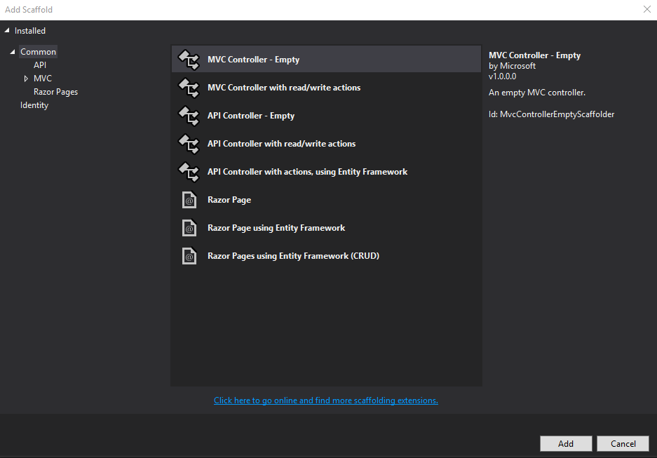 Possible bug with documentation/VS2019 preview · Issue #13188 · dotnet/AspNetCore.Docs · GitHub