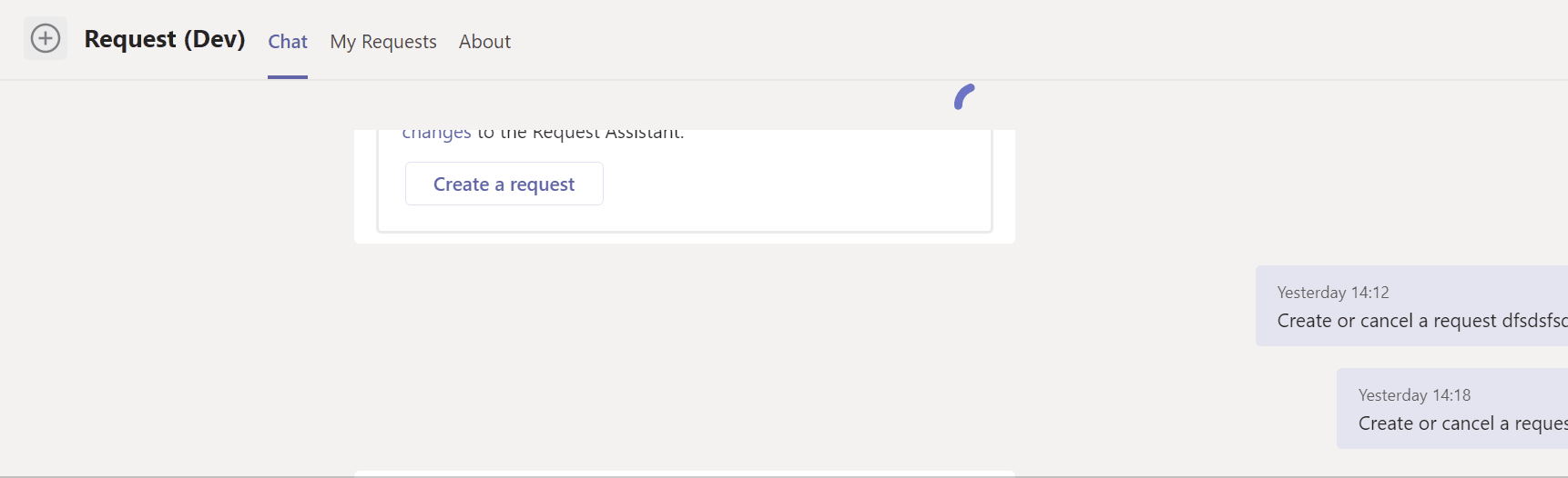 Loading indicator in Teams personal bot · Issue #4499 · MicrosoftDocs/msteams-docs · GitHub