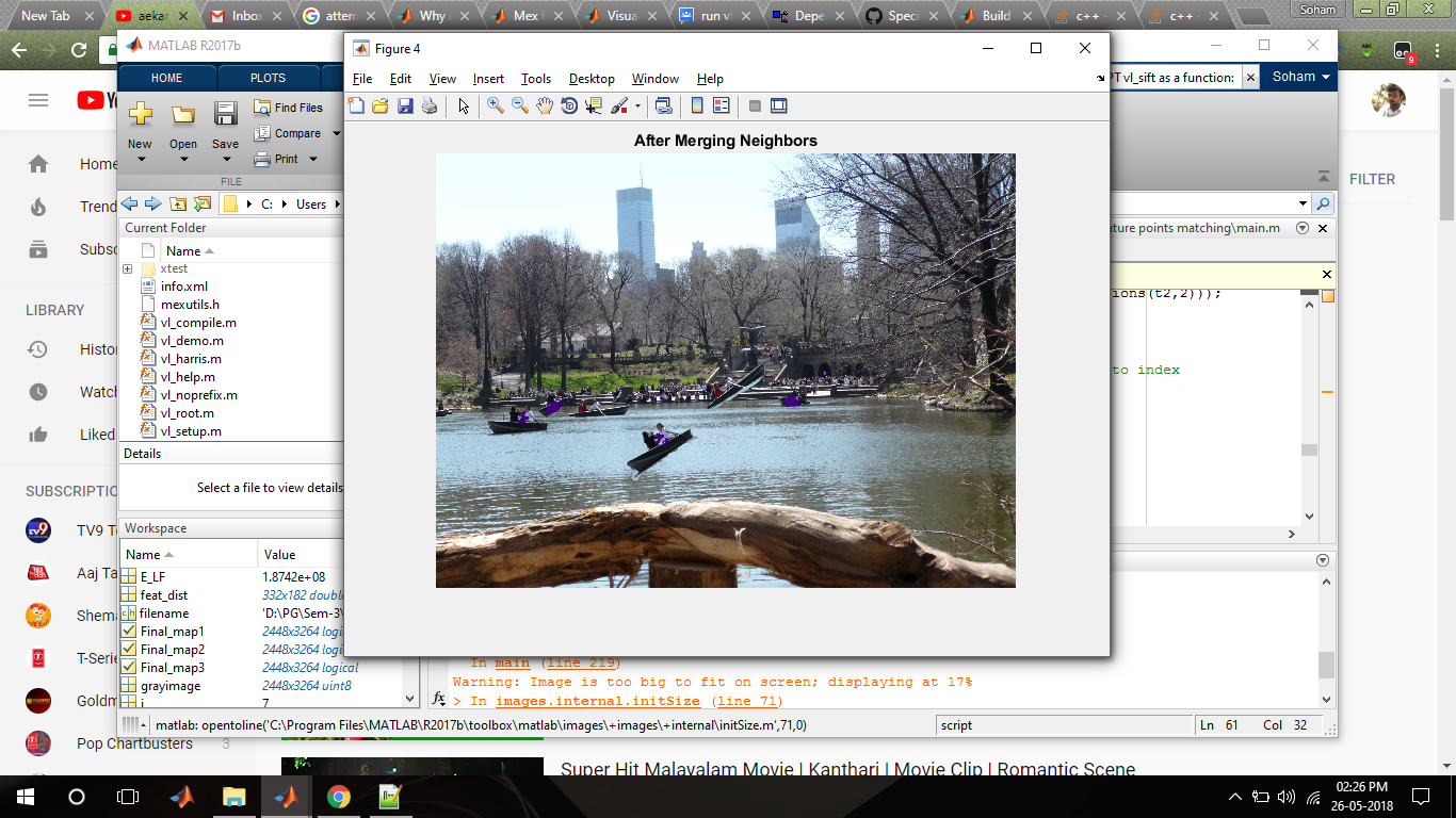 Image Forgery Detection Using Adaptive Over Segmentation And Feature