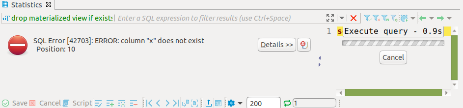 [bug] Query "execution in progress" popup has no background and is unreadable · Issue #5970 ...