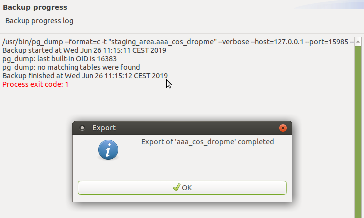 Postgresql Export Fail Not Recorgnized As Error · Issue 6161 · Dbeaverdbeaver · Github